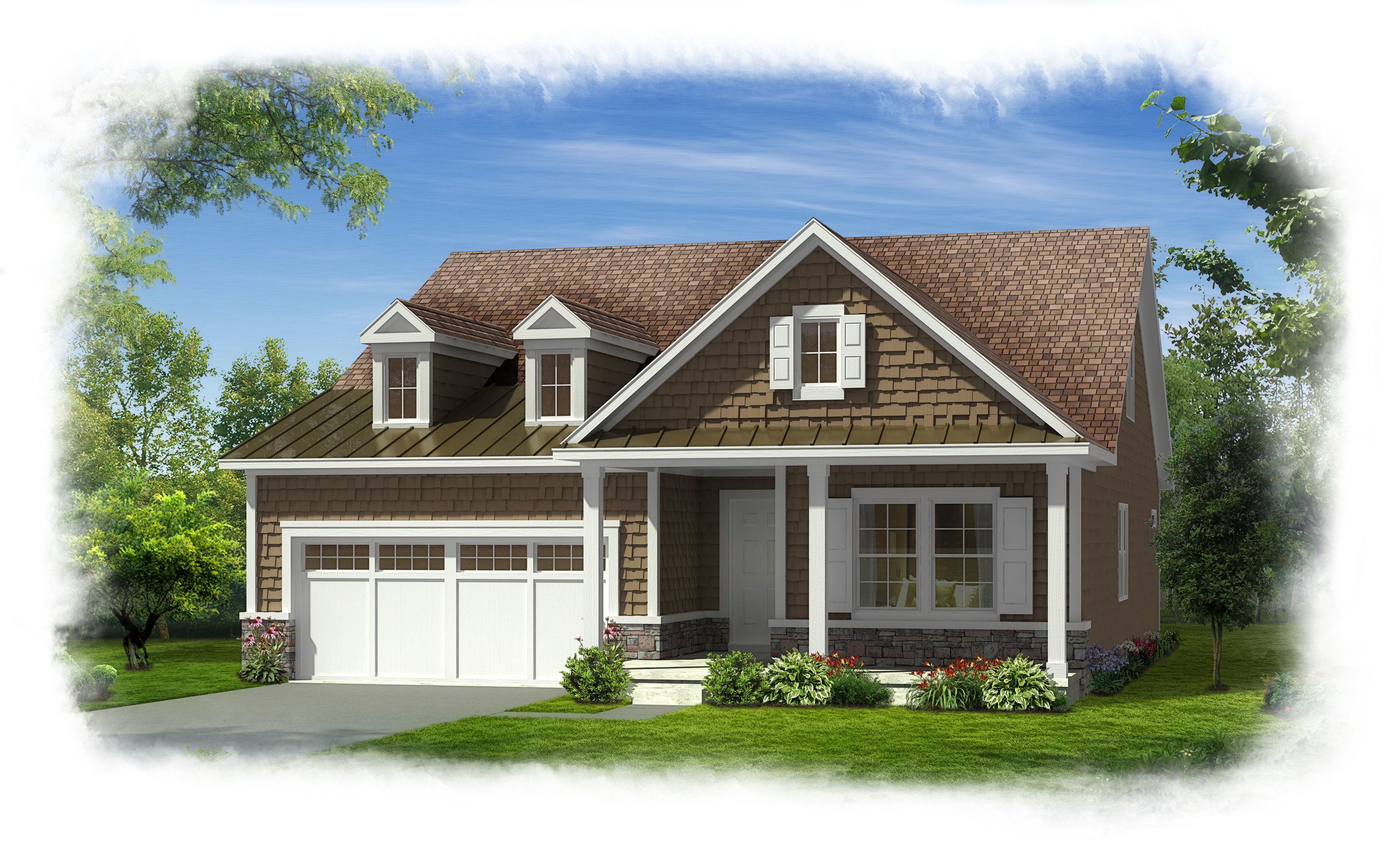 WICKLOW ELEVATION A - Chestnut Home Builders & Real Estate